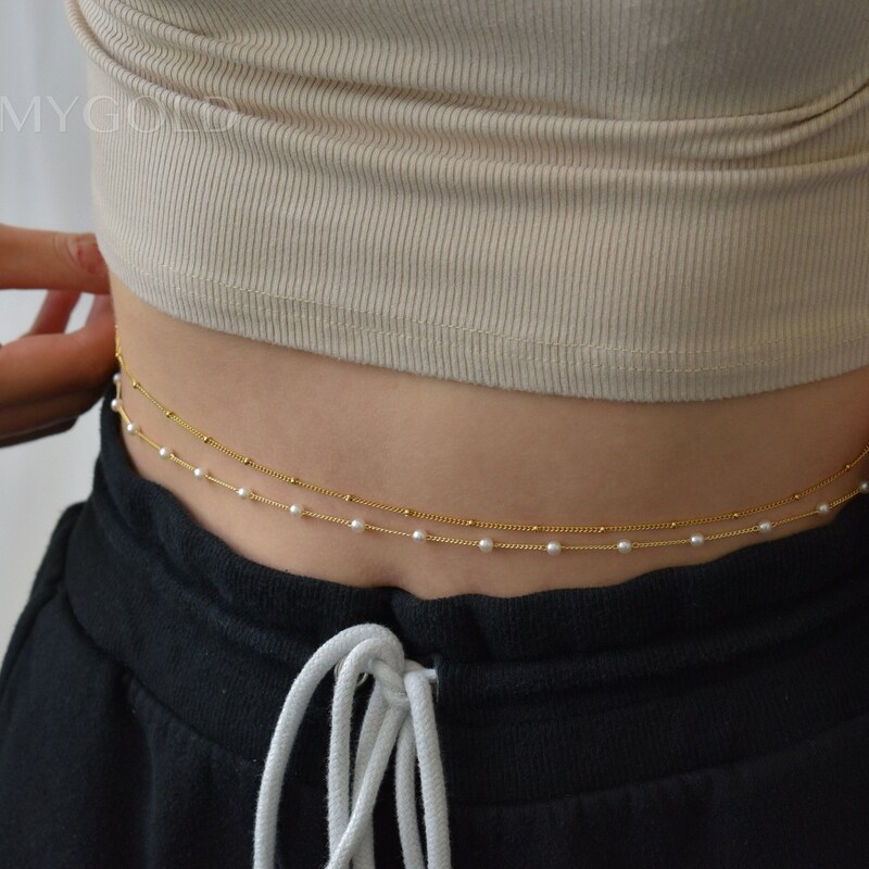Belly Waist Chain - Etsy
