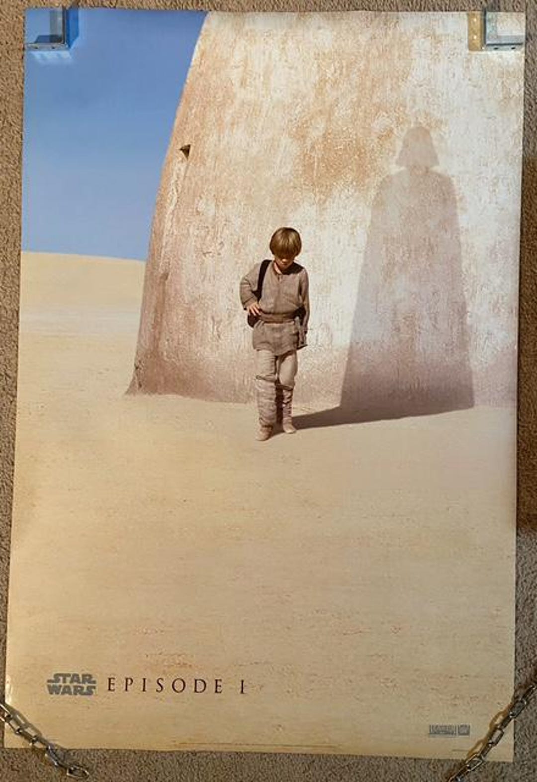 1999 STAR WARS Episode I the Phantom Menace - Advance One-sheet Movie ...