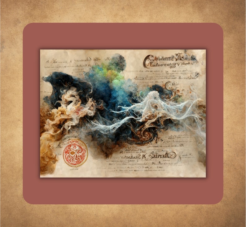 5 Whimsical Printable Signatures PNG | Junk Journaling | Decorative ...