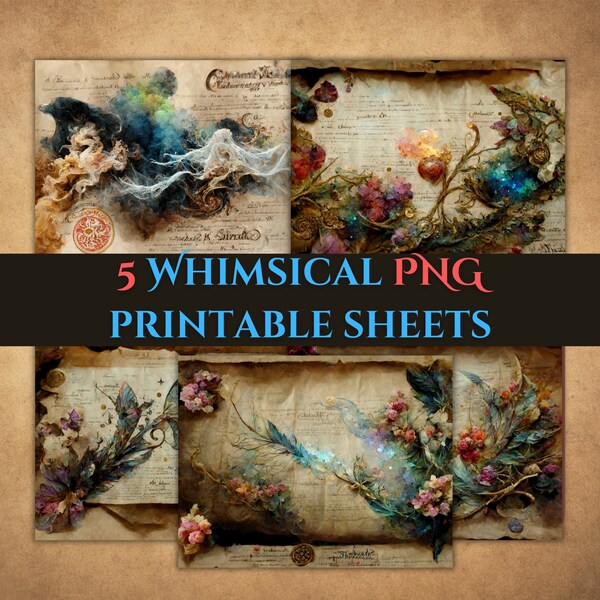 Whimsical Printable - Etsy