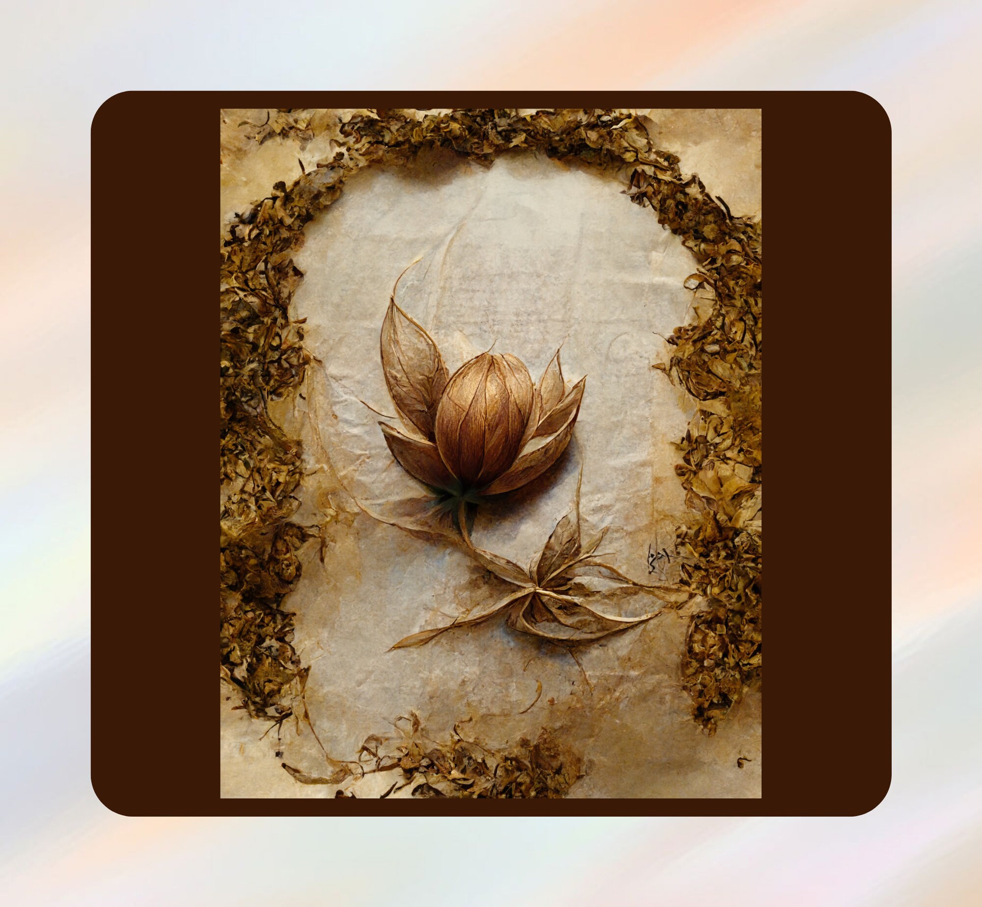 Vintage Botanical Parchment Paper PDF Vol. 3 | Junk Journal Signatures ...