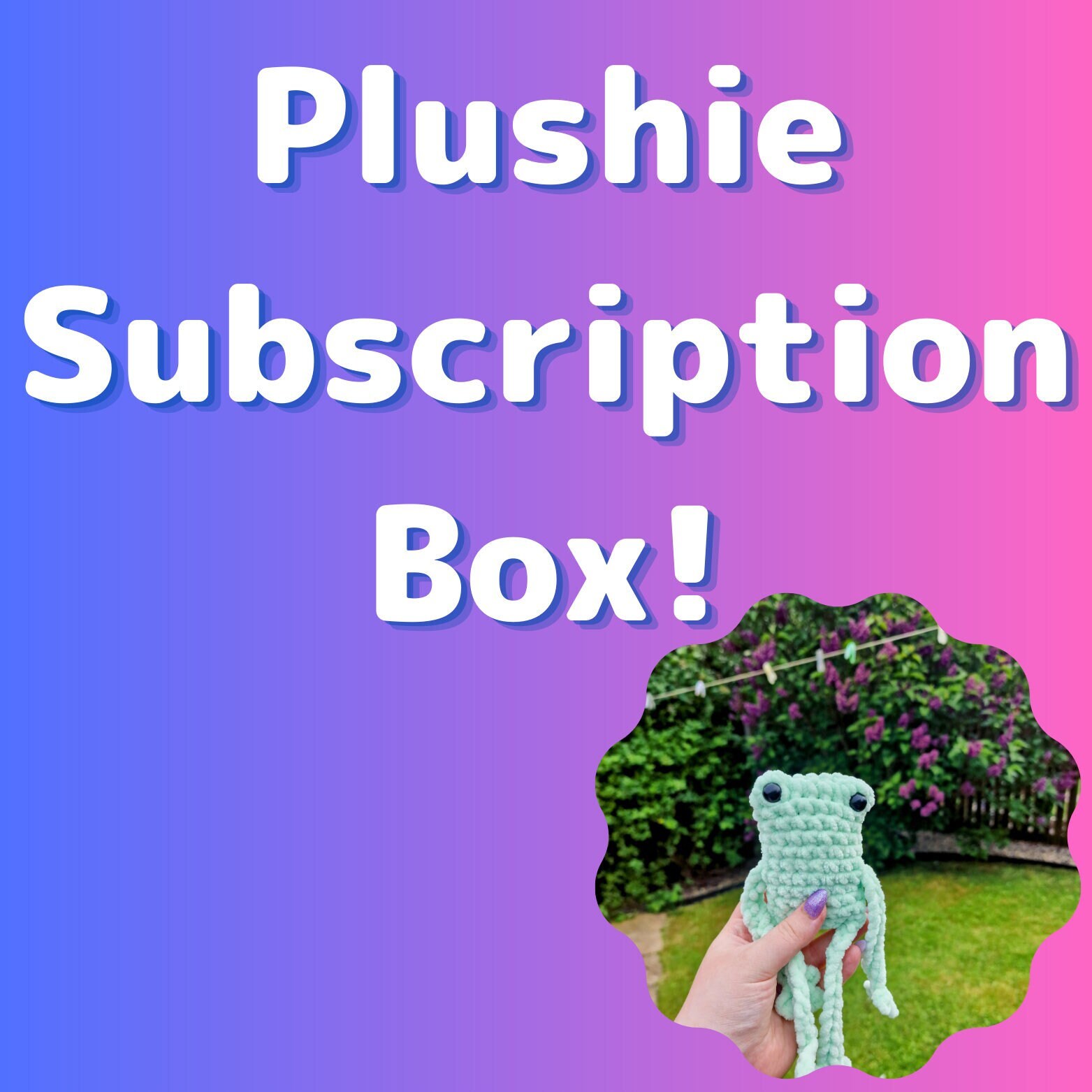 Plush Mystery Box, Amigurumi Plushies, Kawaii Mystery Box, Monthly Box ...