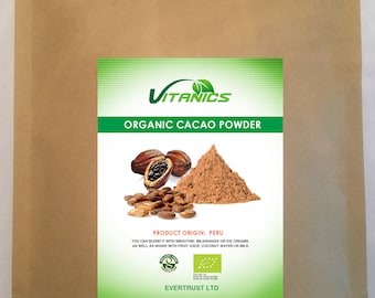 Cacao / Cocao / Coco Powder peru Organic, Premium Quality, UK Based ...
