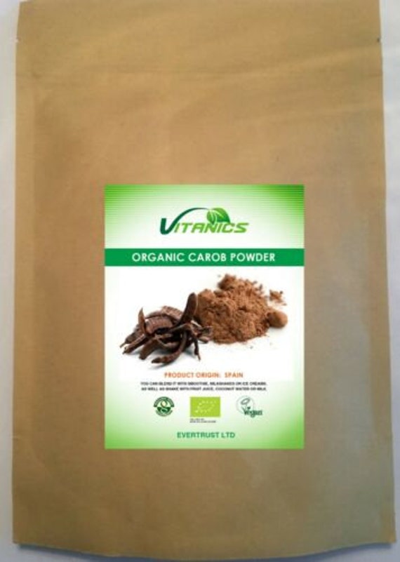 Raw Organic Carob Powder - Etsy