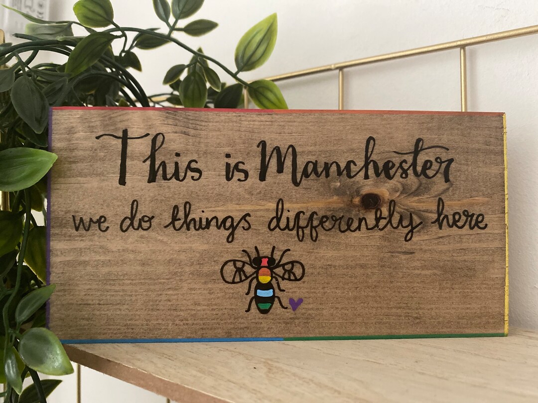 This is Manchester/manchester Merch/ Manchester Bee Gift/manchester ...