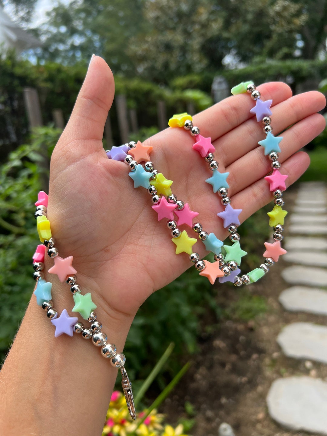 Custom Beaded Lanyard- Star Lanyard\teachers/customizable - for Him Her ...