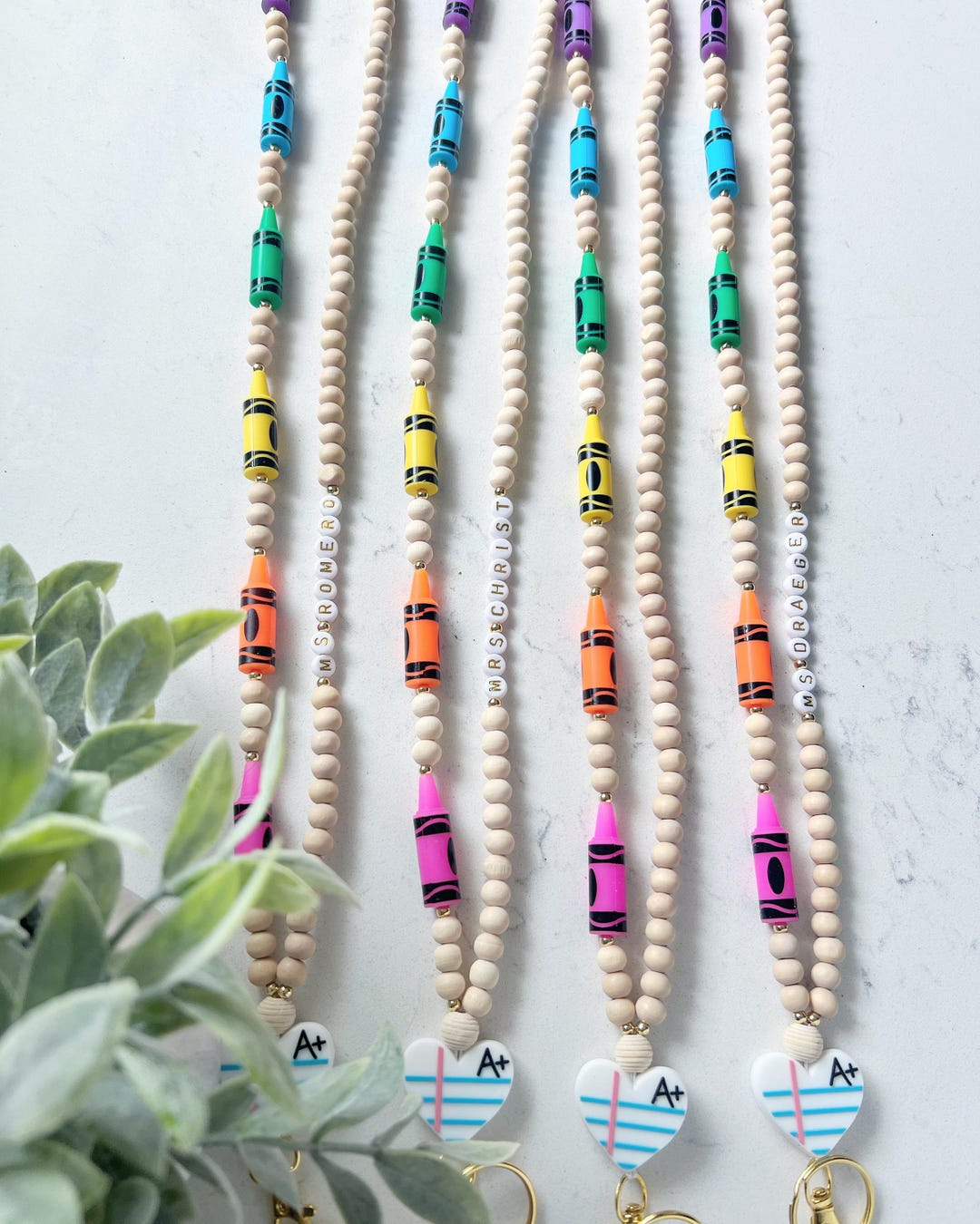 Artistic Teacher Crayon Lanyard| • Art Teacher, Elementary Teacher ...