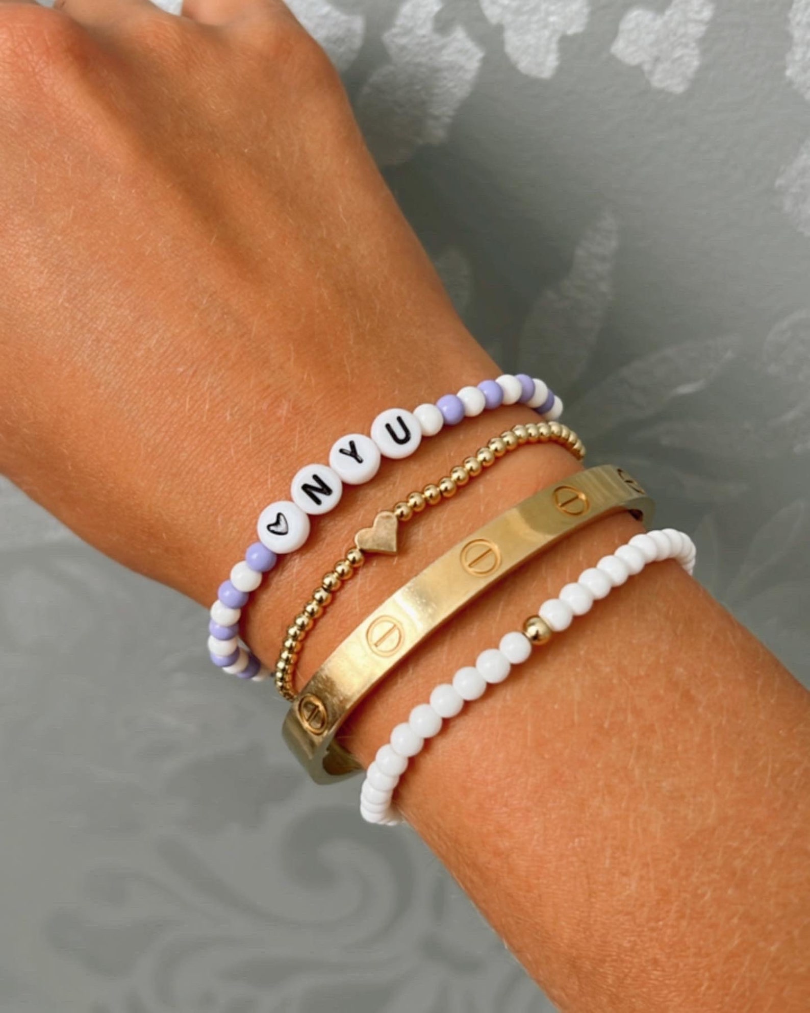 College - Graduation Gifts | Custom College Bracelets - Etsy