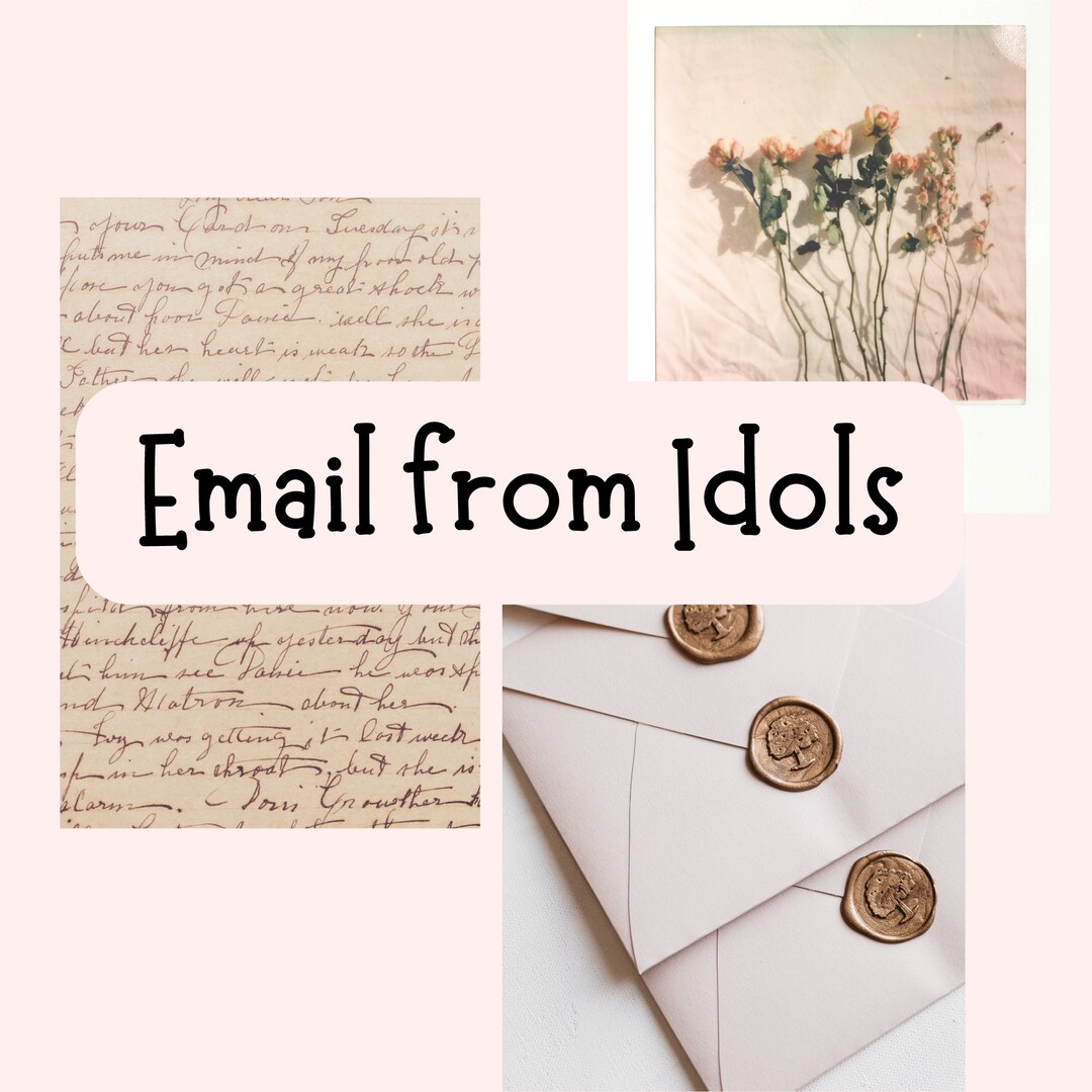 Kpop Idol Personalized Emails Stray Kids, Bts, Ateez, Seventeen, Nct ...