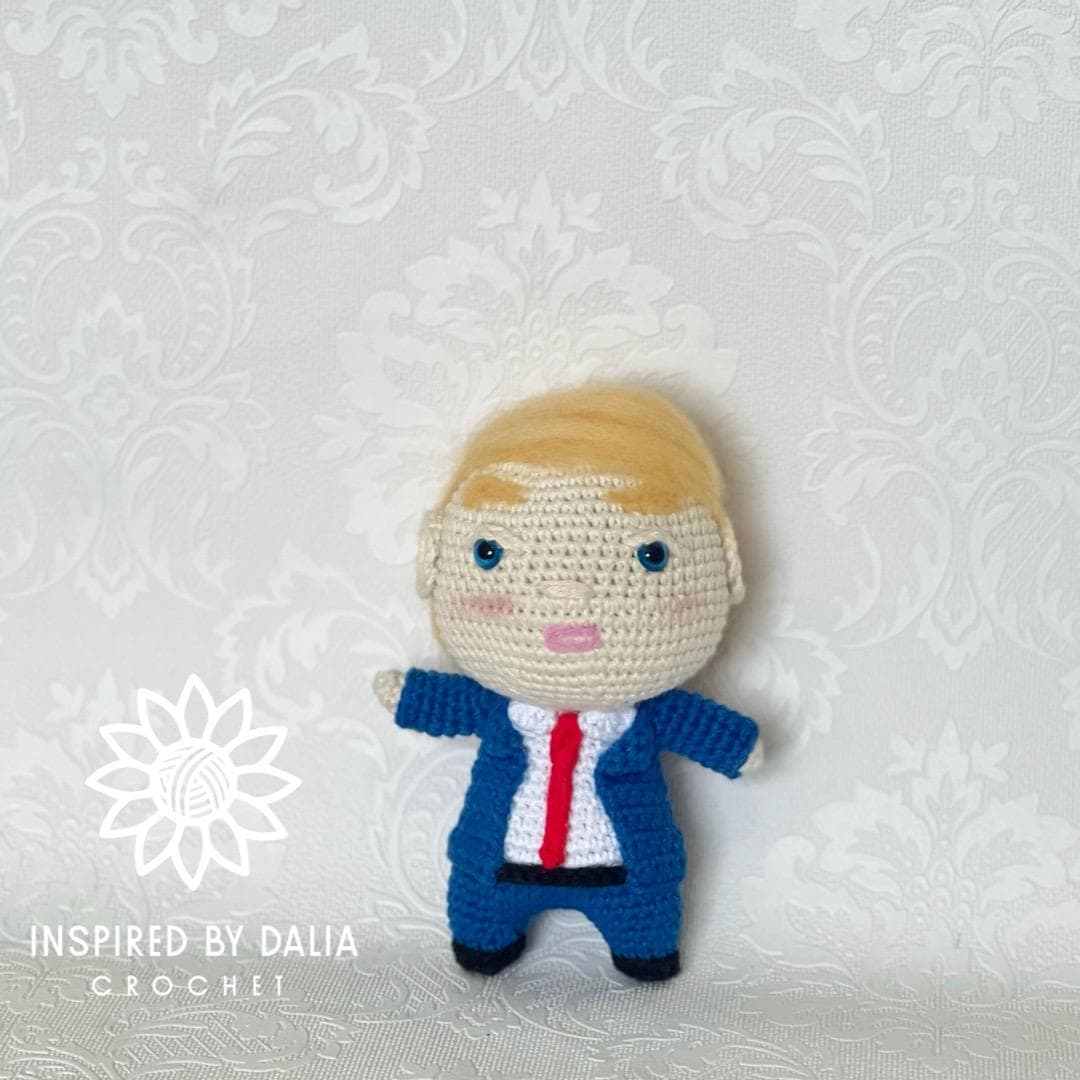 Crochet Donald Trump Doll - Etsy