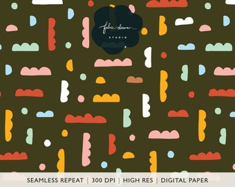 Wallpaper Design Seamless Pattern Tile Design Repeat Pattern Instant ...