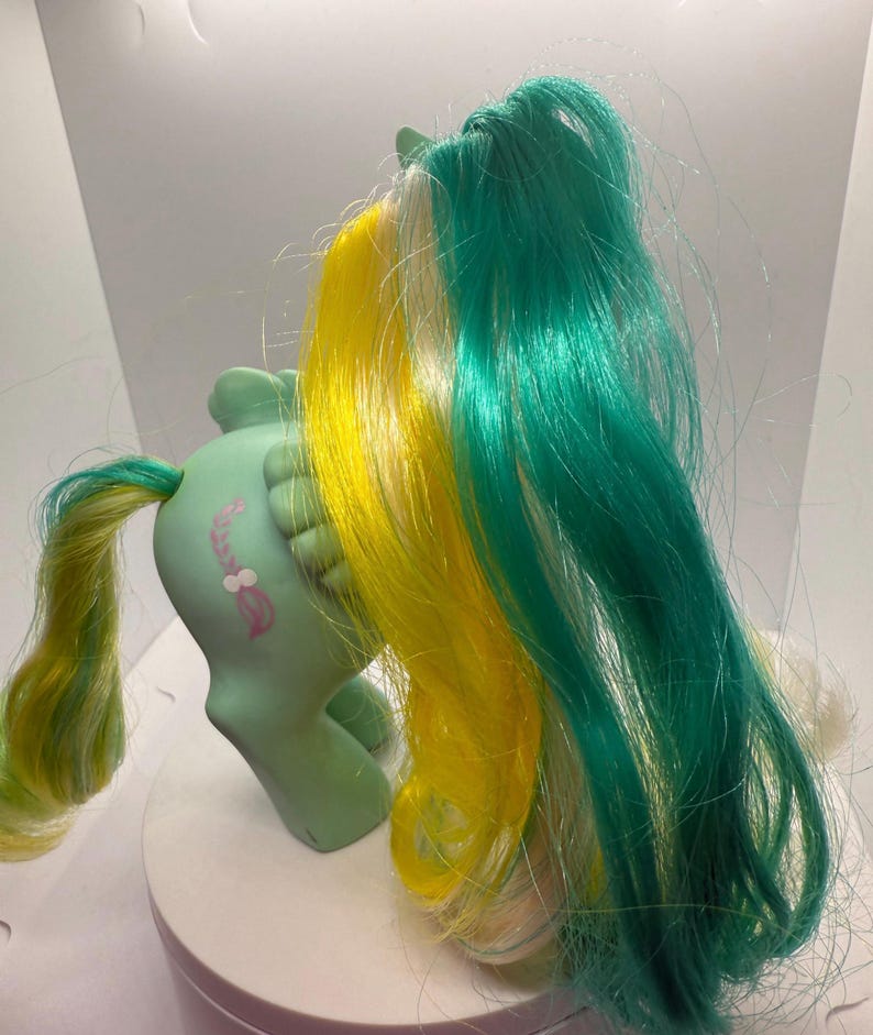 Braided Beauty Pegasus My Little Pony Brush N Grow Series, Vintage With ...