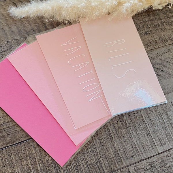 Cash Envelope System - Etsy