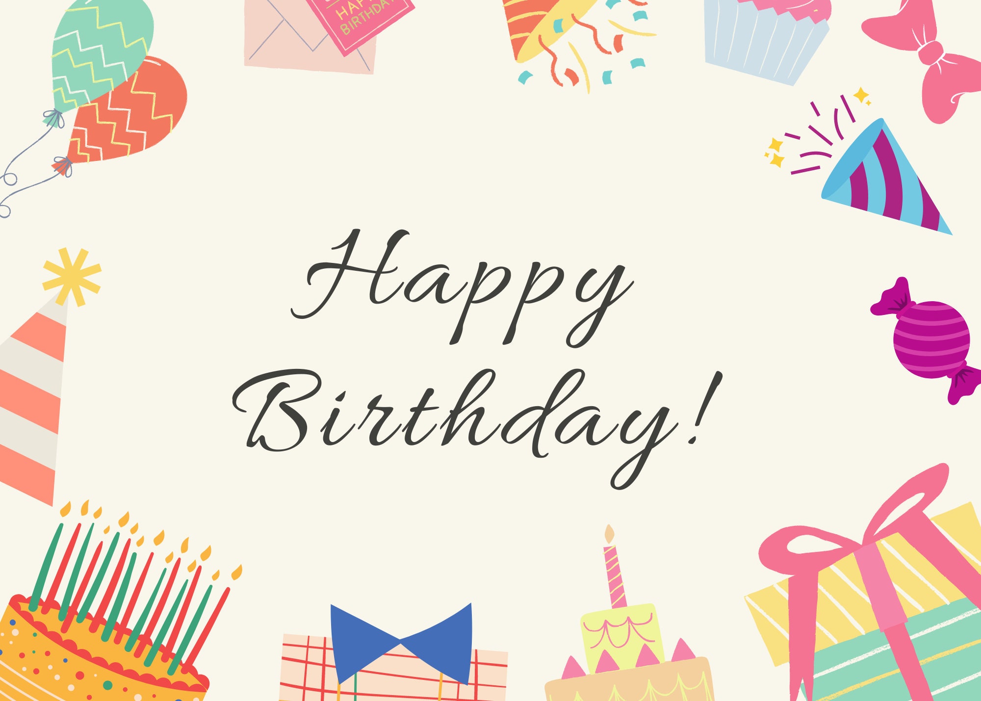 Funny Birthday Card For Girlfriend Birthday Card Template Birthday