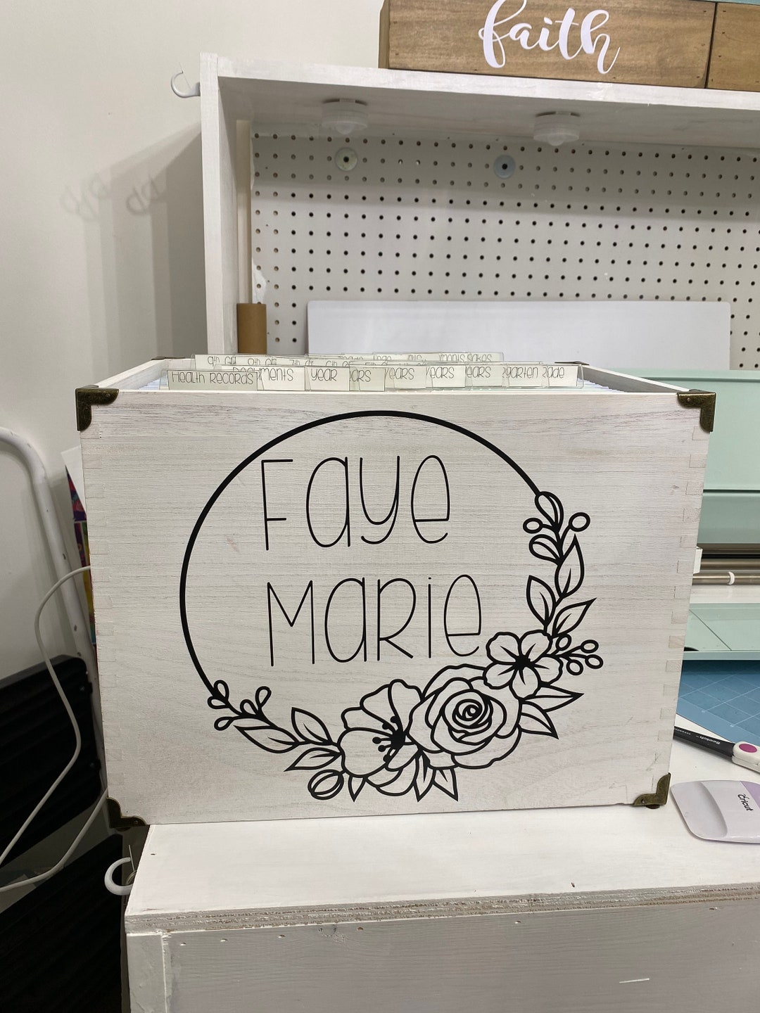 Rose Garden Memory Box - Etsy