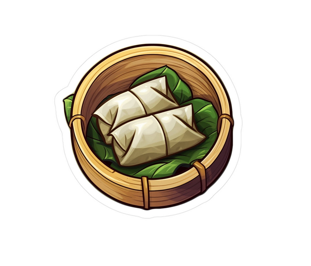 Lotus Leaf Wrapped Sticky Rice lo Mai Gai Dim Sum Cuisine - Etsy