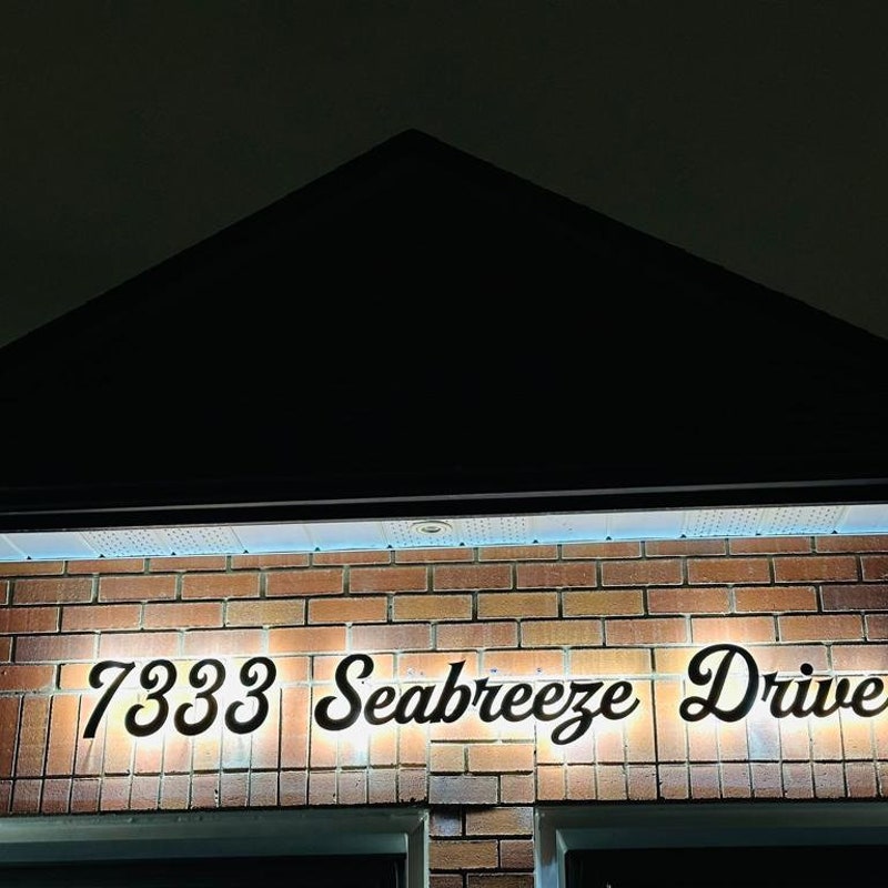 Led Address Sign - Etsy