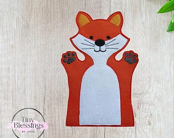 Sly Fox Hand Puppet - Etsy
