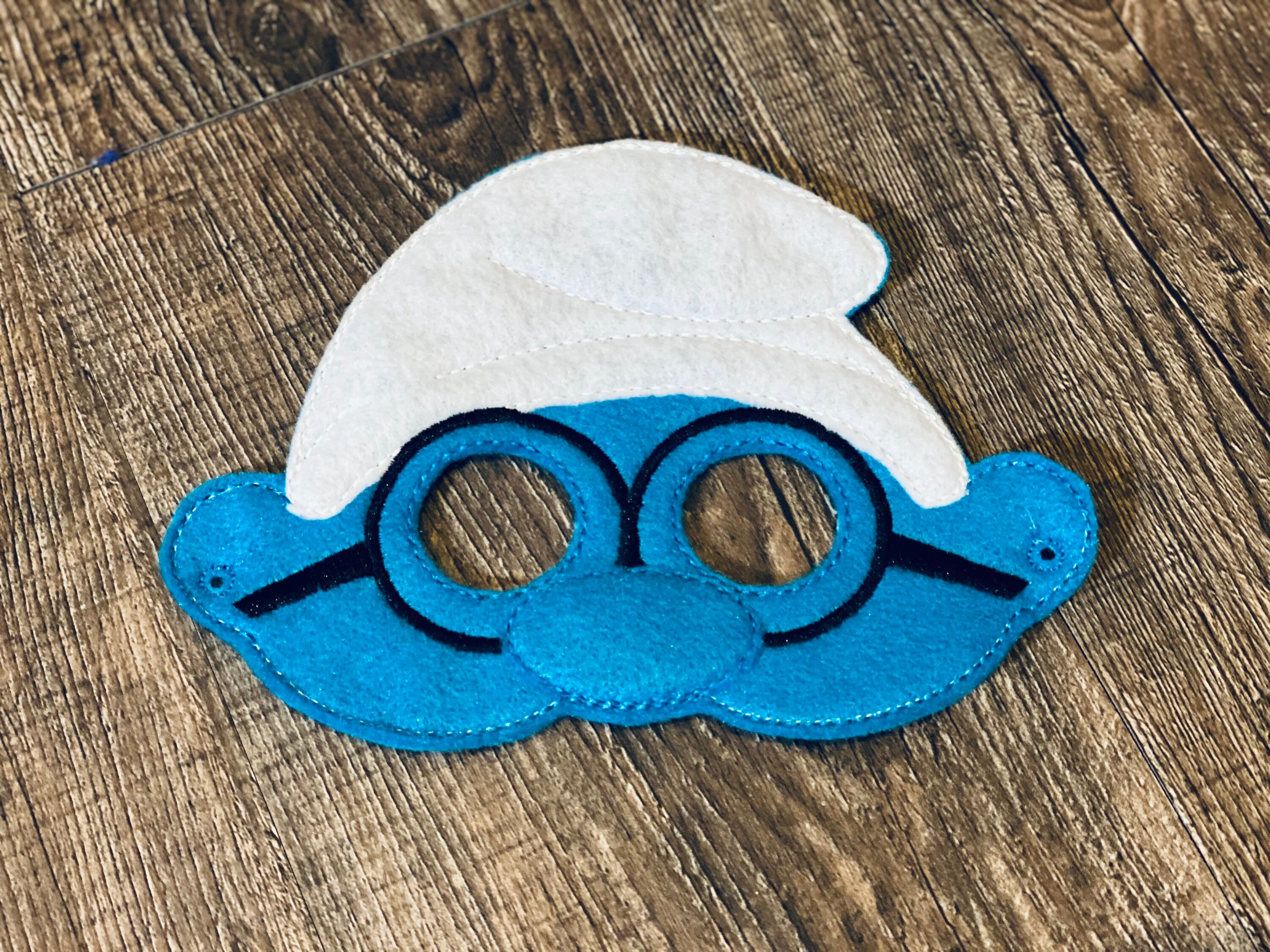 Smurf Family Pretend Play Felt Masks - Etsy Australia