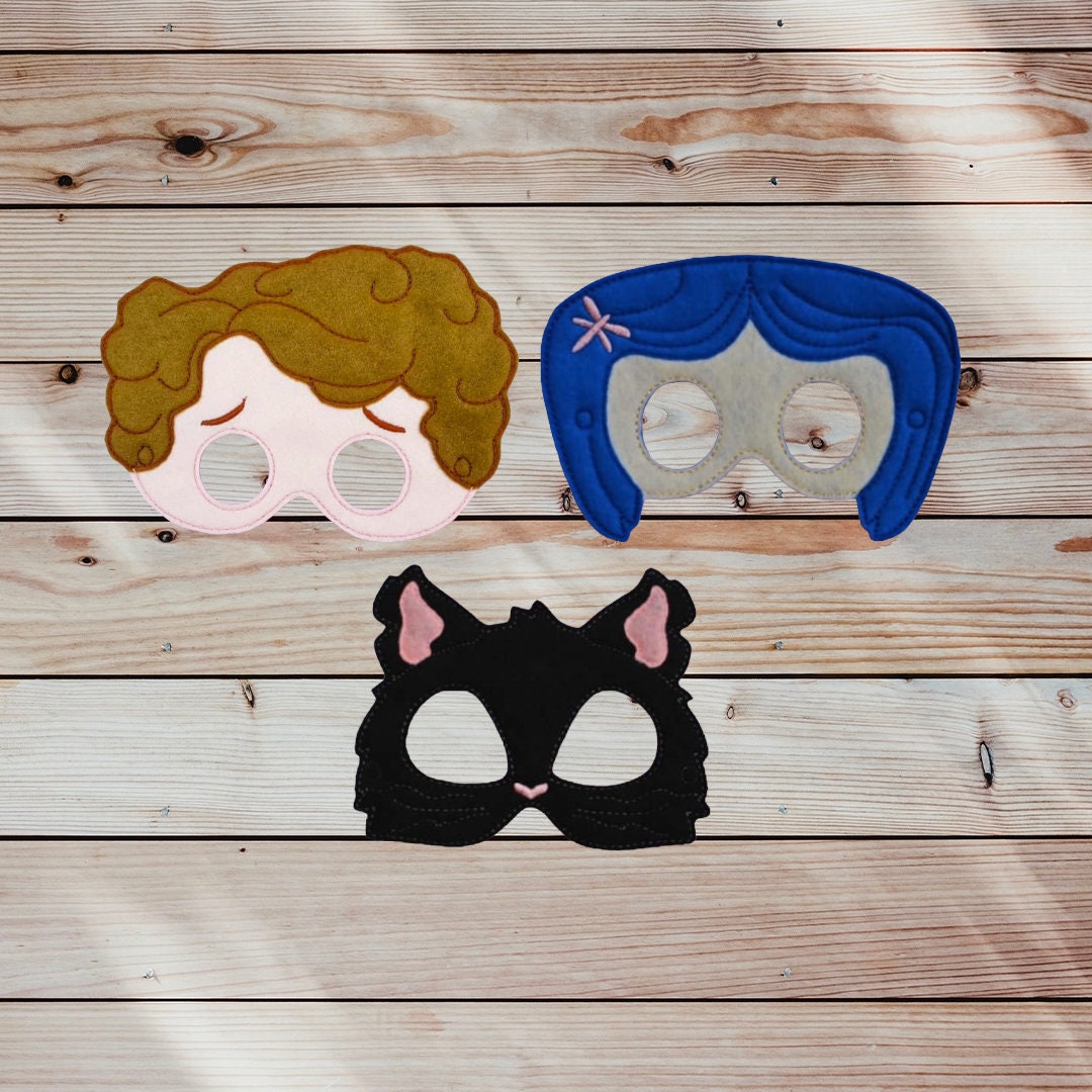 Ragdoll Trio Pretend Play Felt Masks - Etsy