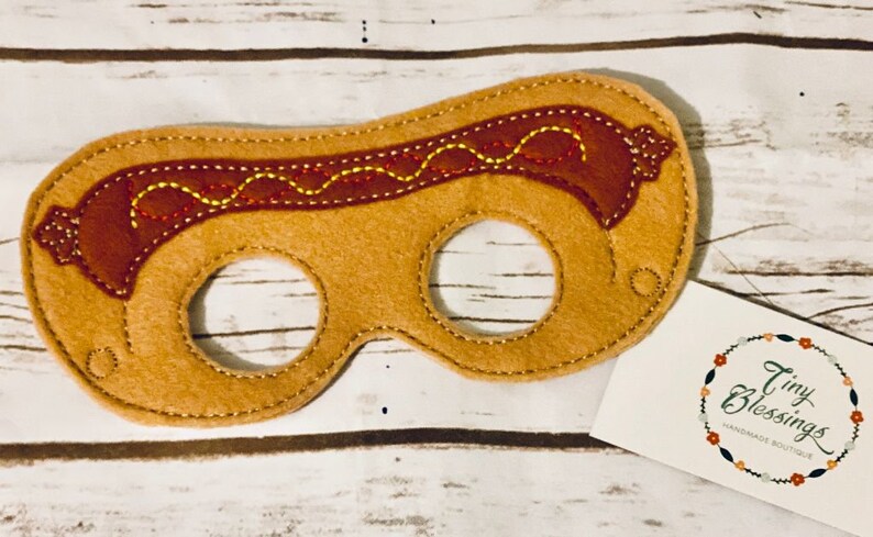 Fast Food Pretend Play Felt Masks - Etsy