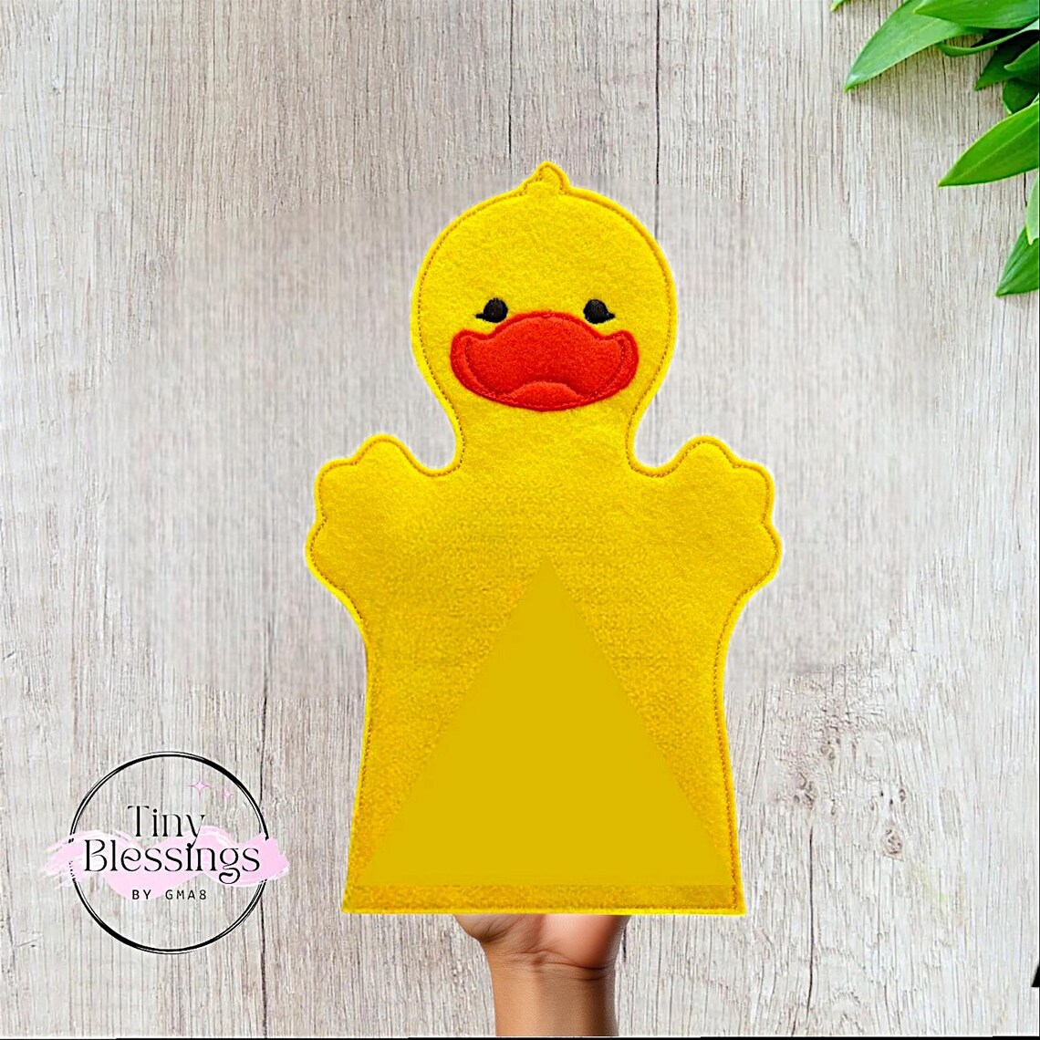 Duck Hand Puppet - Etsy