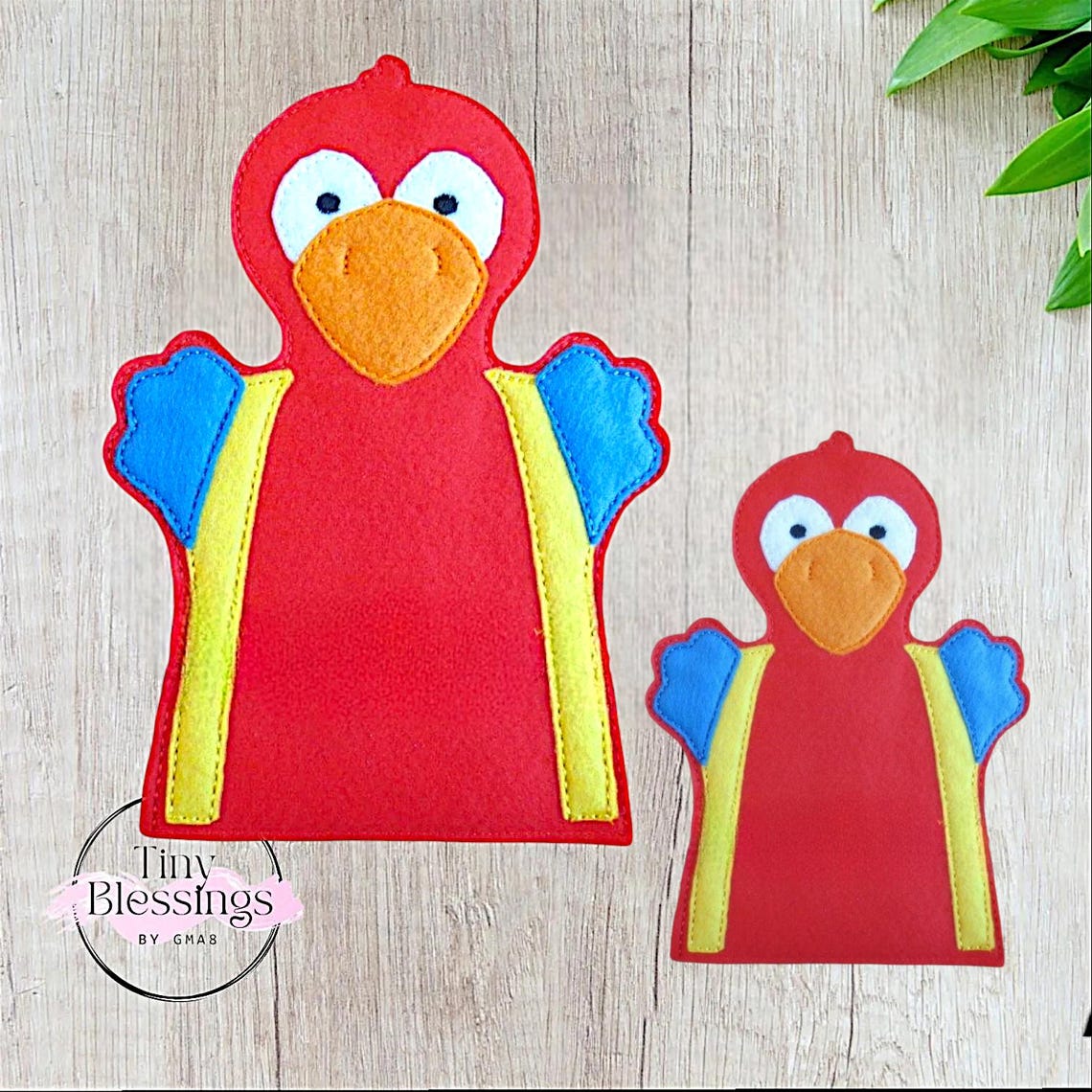 Parrot Hand Puppet - Etsy