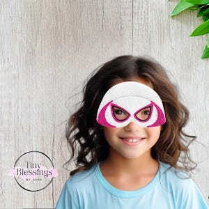 Gwen Stacy Superhero Pretend Play Felt Mask - Etsy