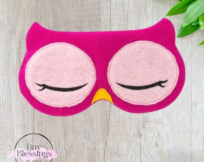 Owl Sleep Mask - Etsy