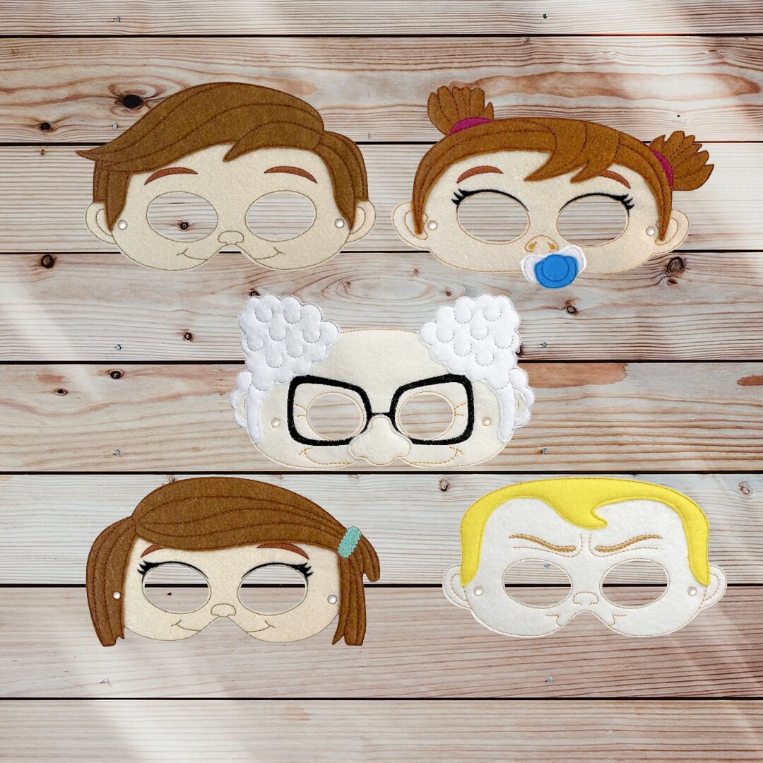 Bossy Kids Pretend Play Felt Mask - Etsy
