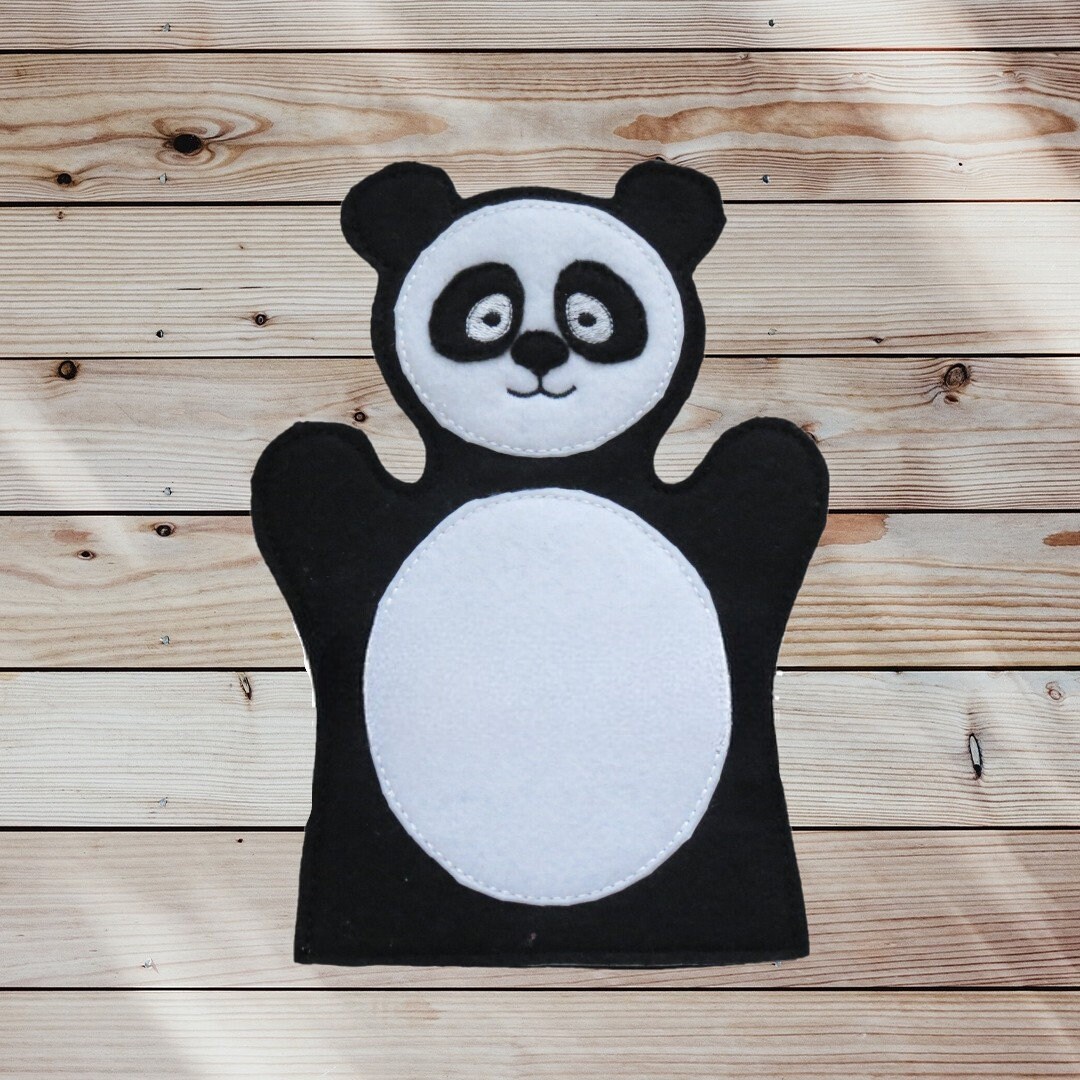 Panda Hand Puppet - Etsy