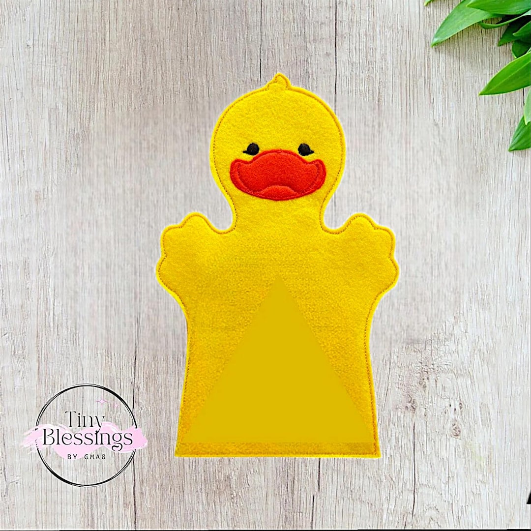 Duck Hand Puppet - Etsy