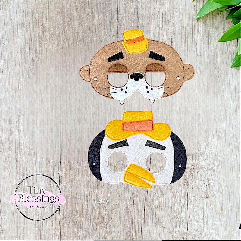 Walrus Felt Mask - Etsy