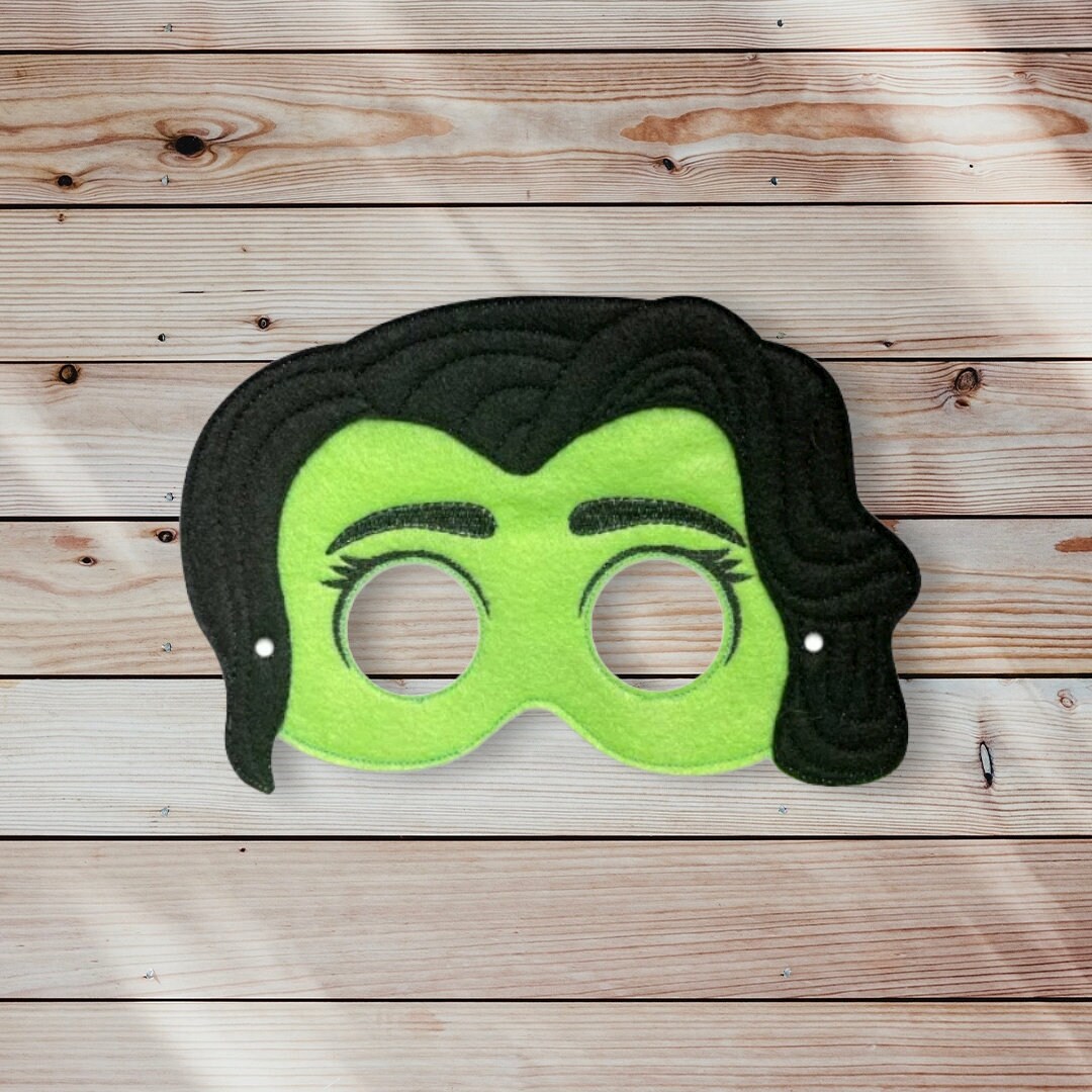 She Hulk Villian Pretend Play Felt Masks - Etsy
