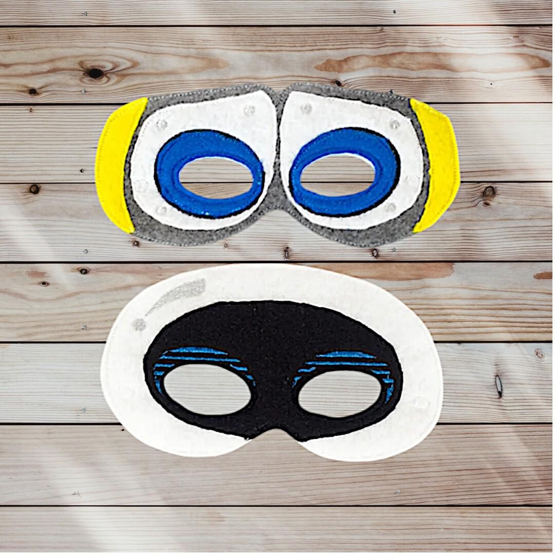 Space Robots Pretend Play Felt Masks - Etsy