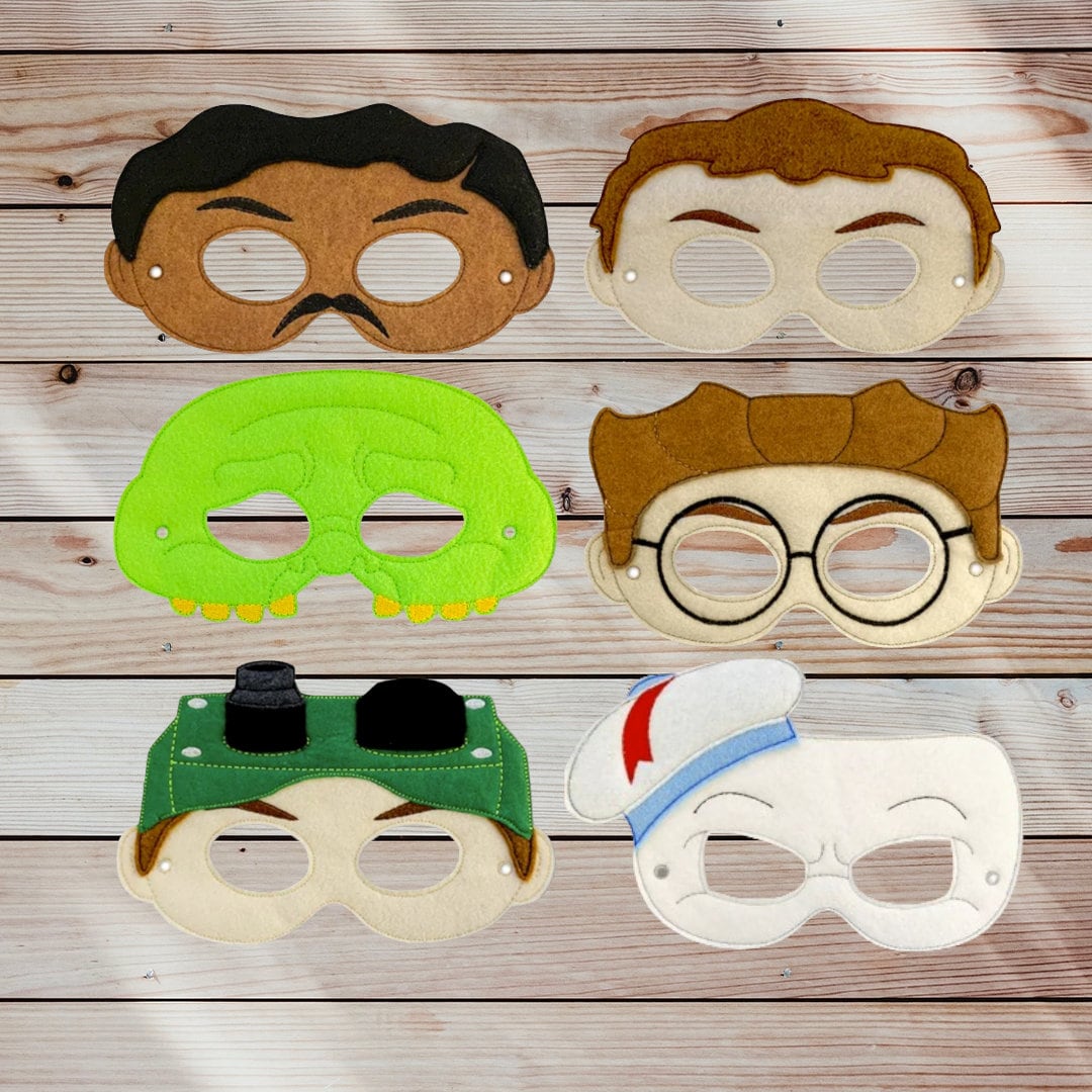 Ghost Hunters Pretend Play Felt Mask - Etsy