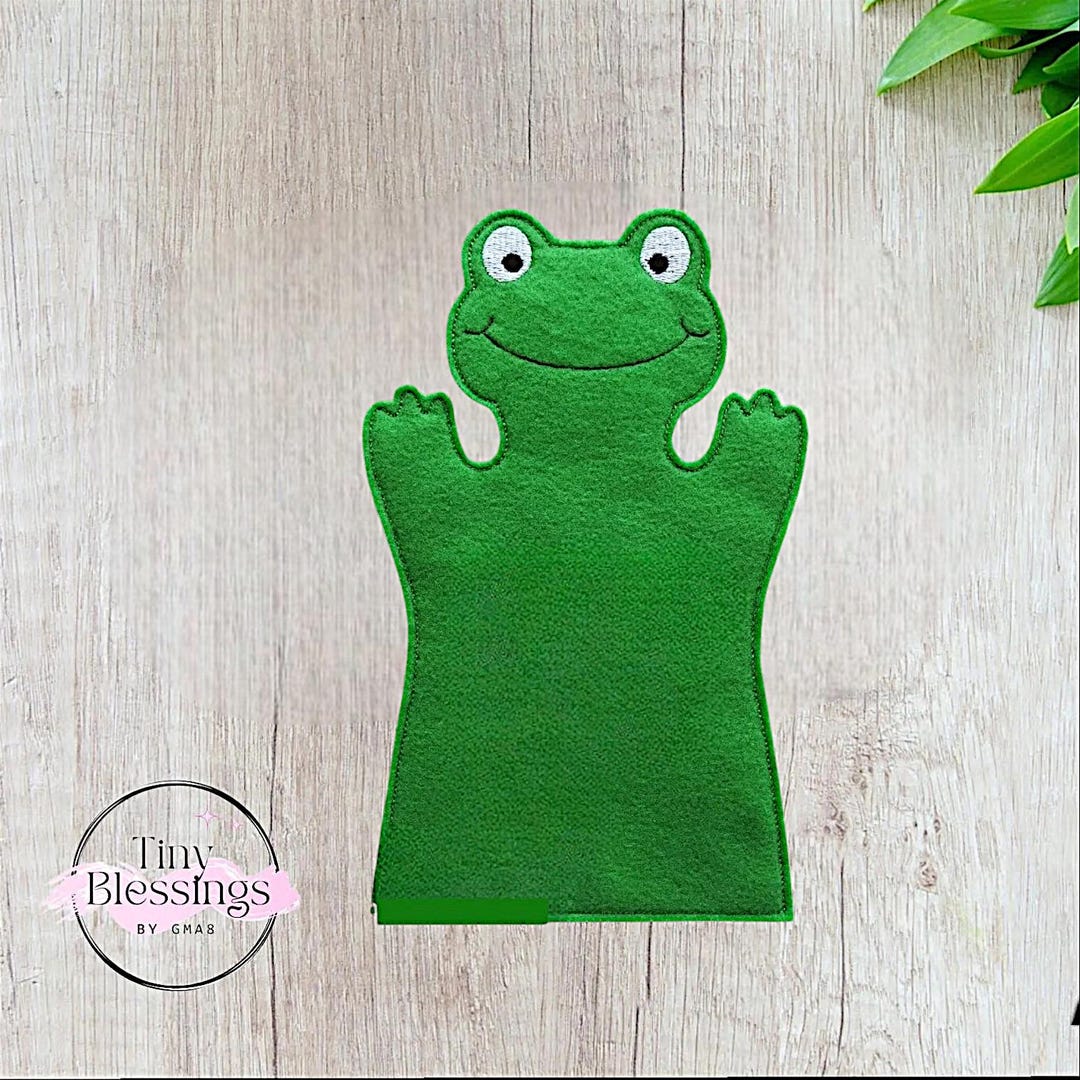 Frog Hand Puppet - Etsy