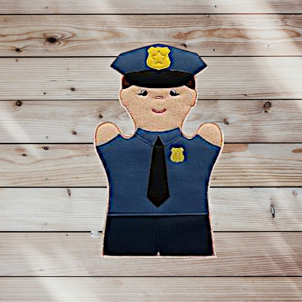 Police Officer Puppet - Etsy