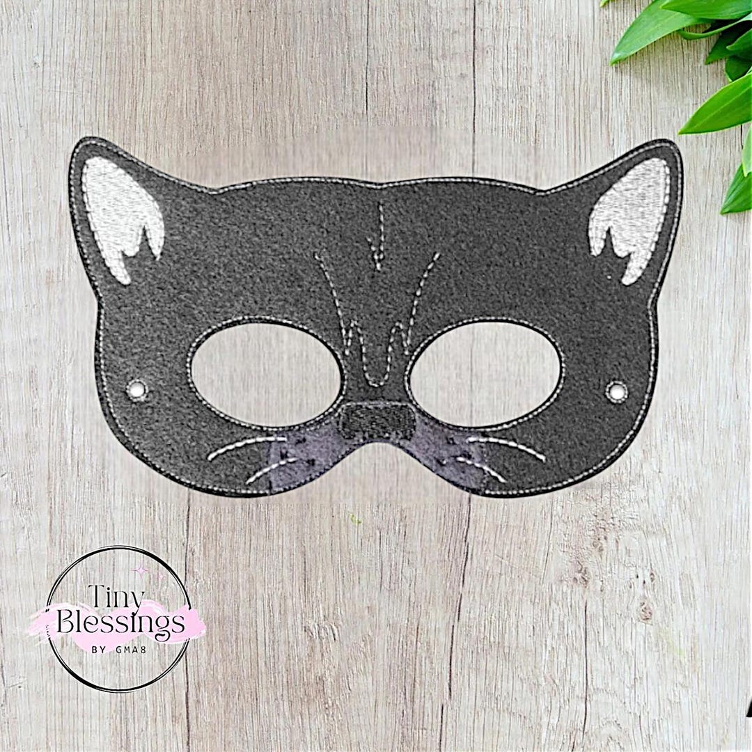 Panther Pretend Play Felt Mask - Etsy