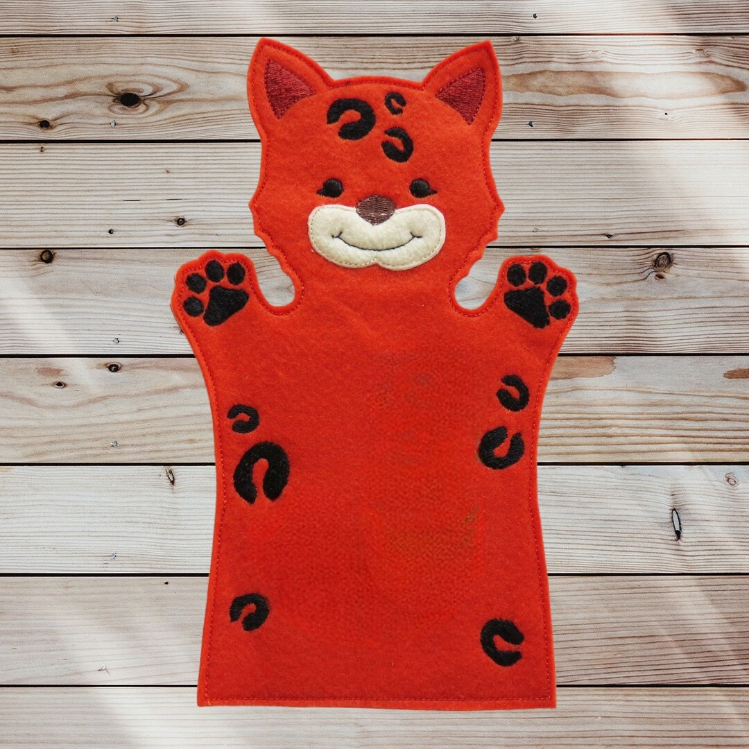 Jaguar Hand Puppet - Etsy