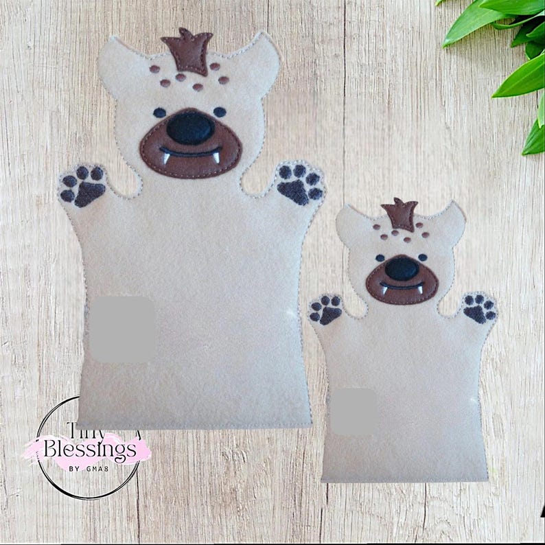 Hyena Hand Puppet - Etsy