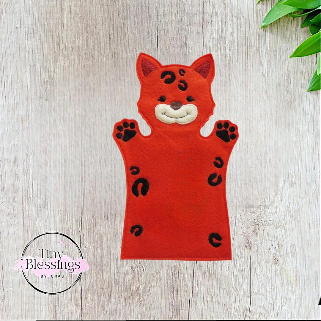 Jaguar Hand Puppet - Etsy