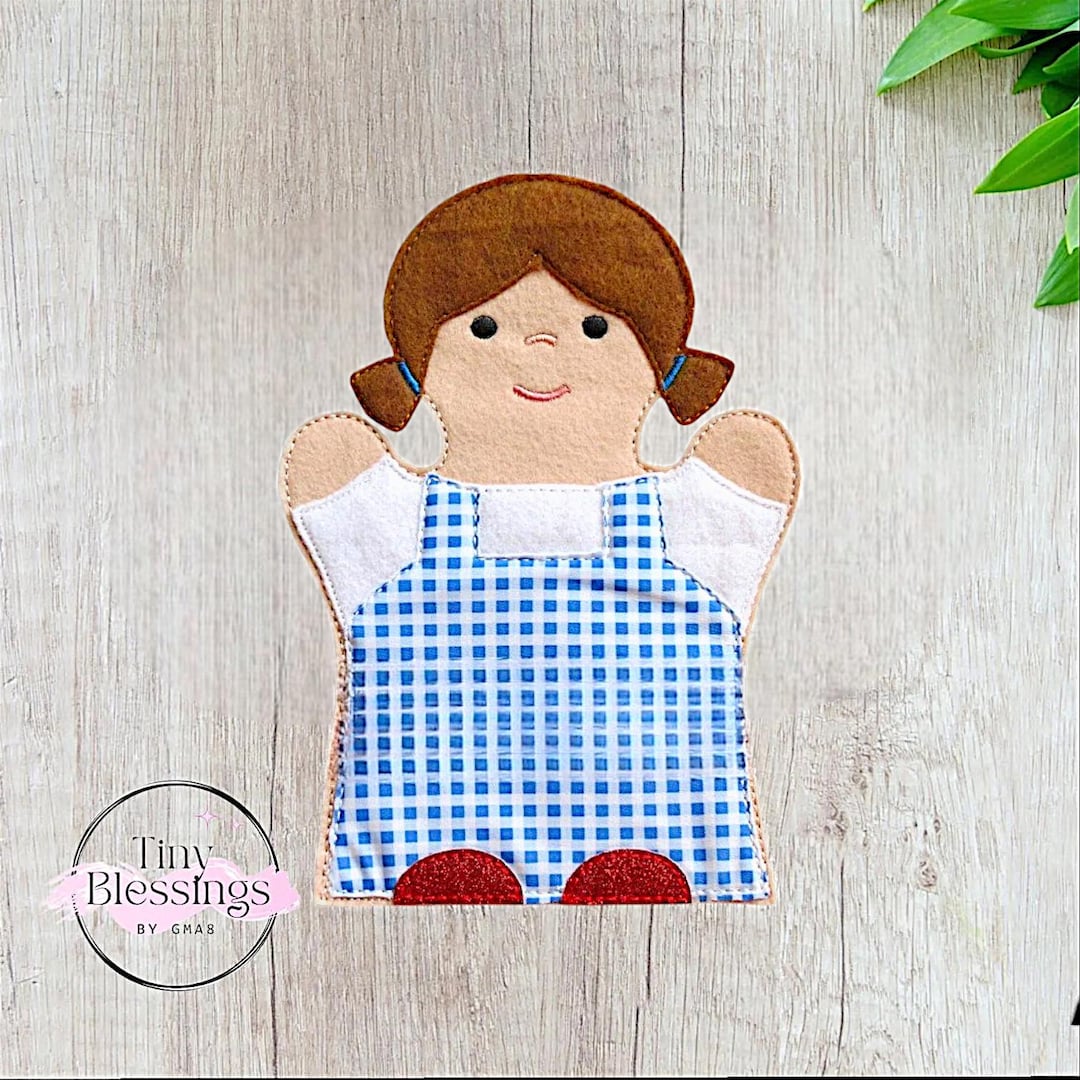 Dorothy Hand Puppet - Etsy