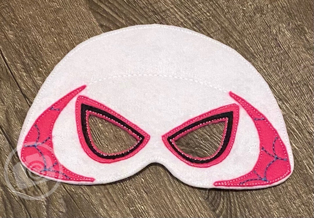 Gwen Stacy Superhero Pretend Play Felt Mask - Etsy