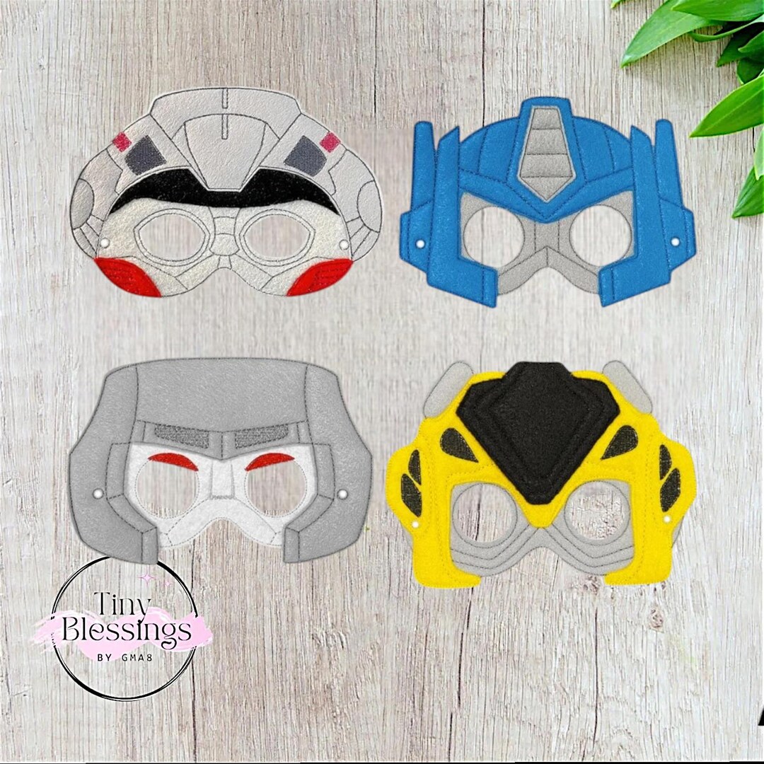 Robot Pretend Play Felt Masks - Etsy