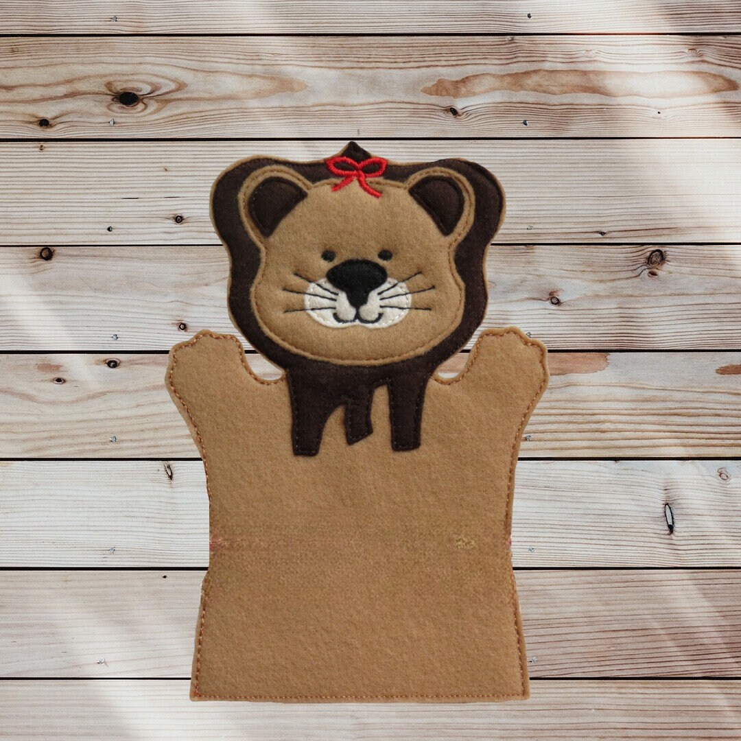 Cowardly Lion Hand Puppet - Etsy
