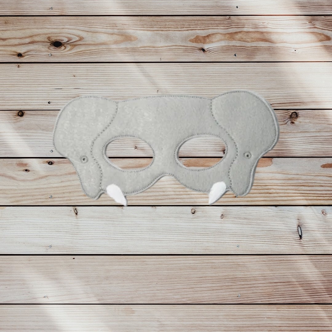 Elephant Pretend Play Felt Mask - Etsy