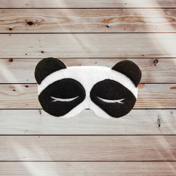 Panda Mask - Etsy