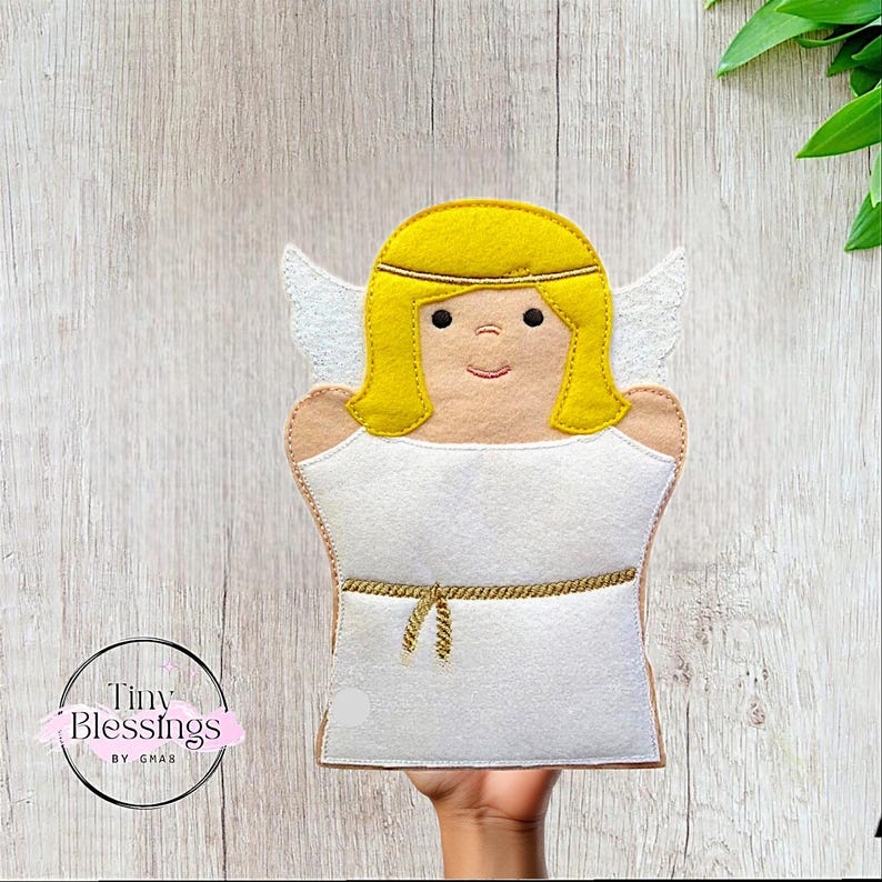 Angel Hand Puppet - Etsy