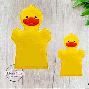 Duck Hand Puppet - Etsy
